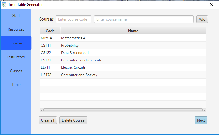 GitHub - mtarek97/Timetable-Generator: An automated time table generator using genetic ...