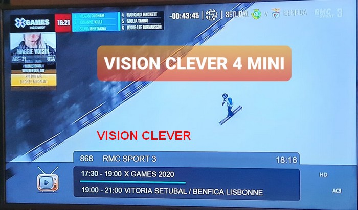 تحديث جديد لأجهزة VISION CLEVER تثبيت StarCAM PRO