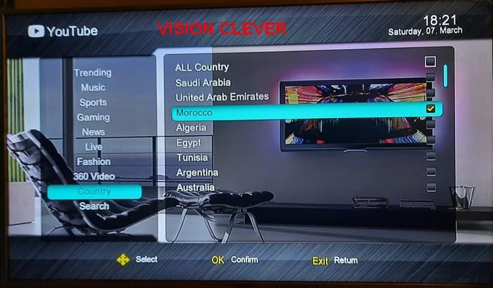 تحديث جديد لأجهزة VISION CLEVER تثبيت StarCAM PRO